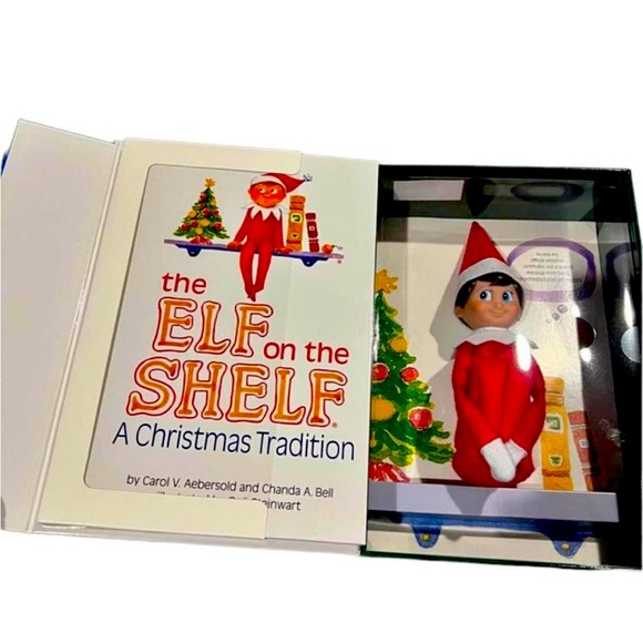 ELF | Holiday | New In The Box Elf On The Shelf Boy Doll And Book Gift ...
